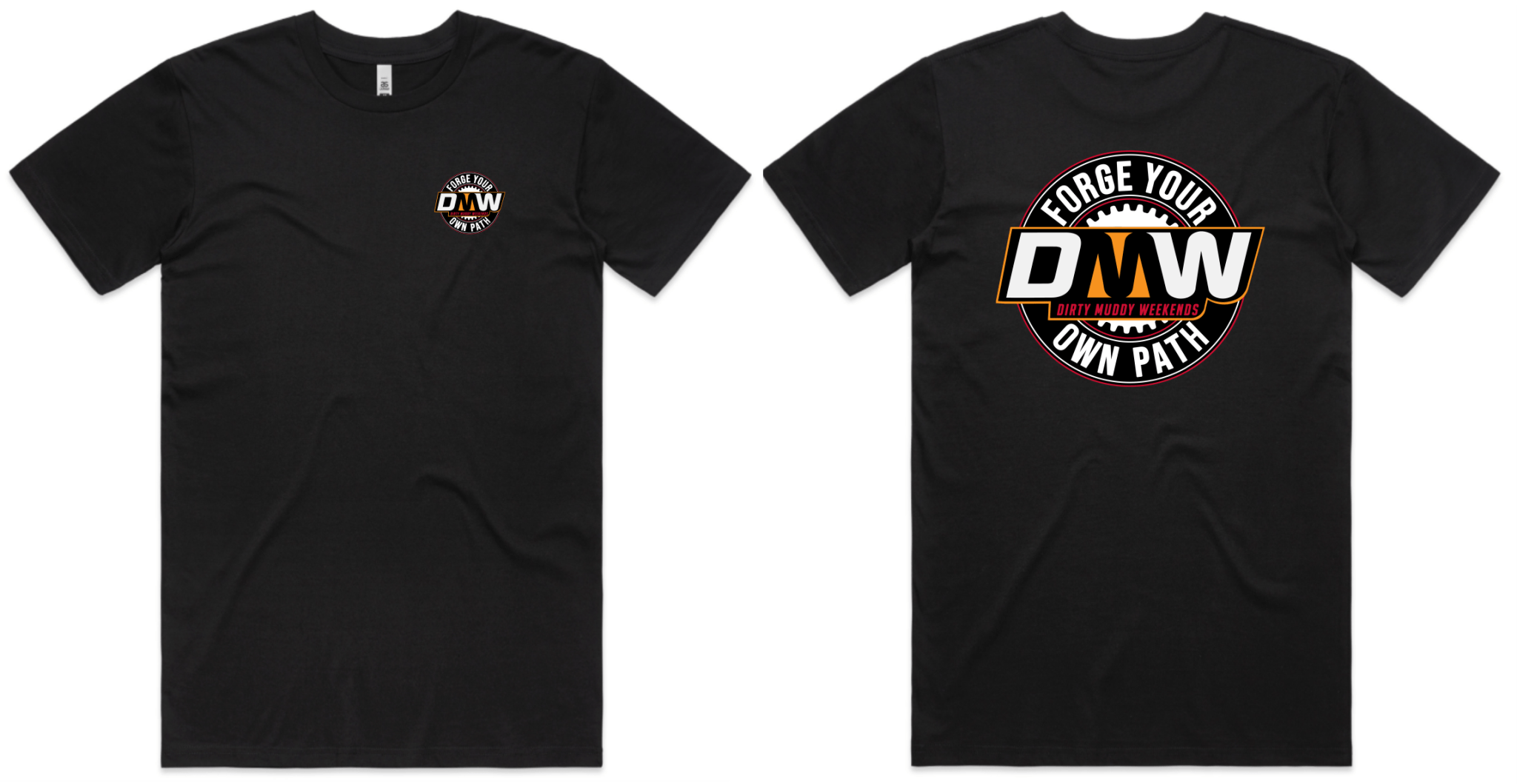 'FORGE YOUR OWN PATH' Pink/Orange - KIDS T-SHIRTS – DMW